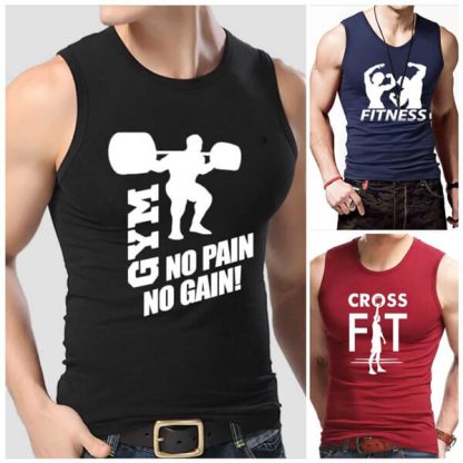Bundle of 3 Gym Sando (Design 1) - Deal20one